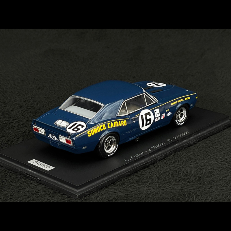 Chevrolet Camaro n° 16 2nd 12h Sebring 1968 1/43 Spark US246