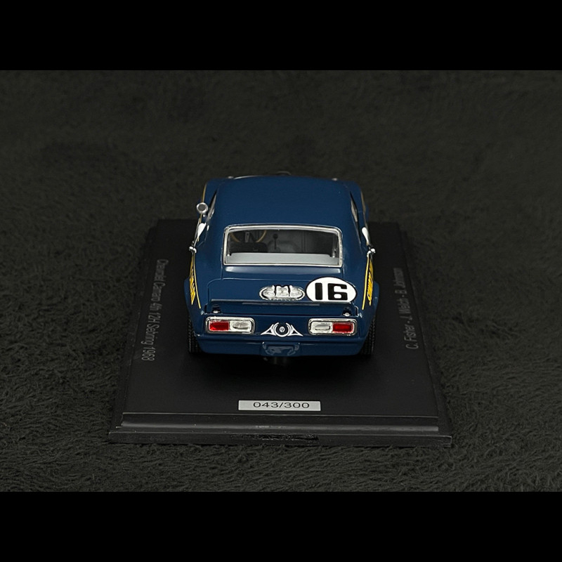 Chevrolet Camaro n° 16 2nd 12h Sebring 1968 1/43 Spark US246
