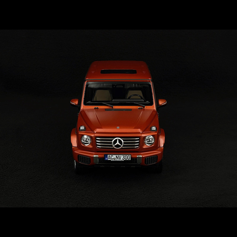 Mercedes-Benz G-Class 2024 Orange Copper Matt 1/18 Norev 183033