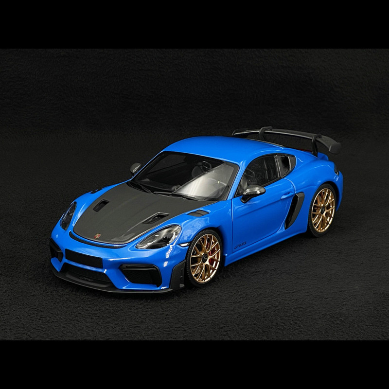 Porsche 718 Cayman GT4 RS Weissach Package 2024 Shark Blue 1/18 ...