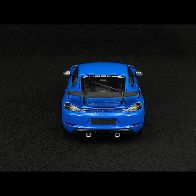 Porsche 718 Cayman GT4 RS Weissach Package 2024 Shark Blue 1/18 ...