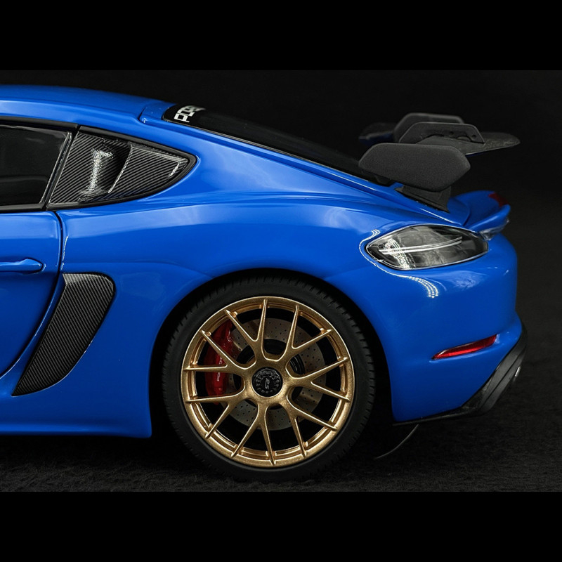 Porsche 718 Cayman GT4 RS Weissach Package 2024 Shark Blue 1/18 ...