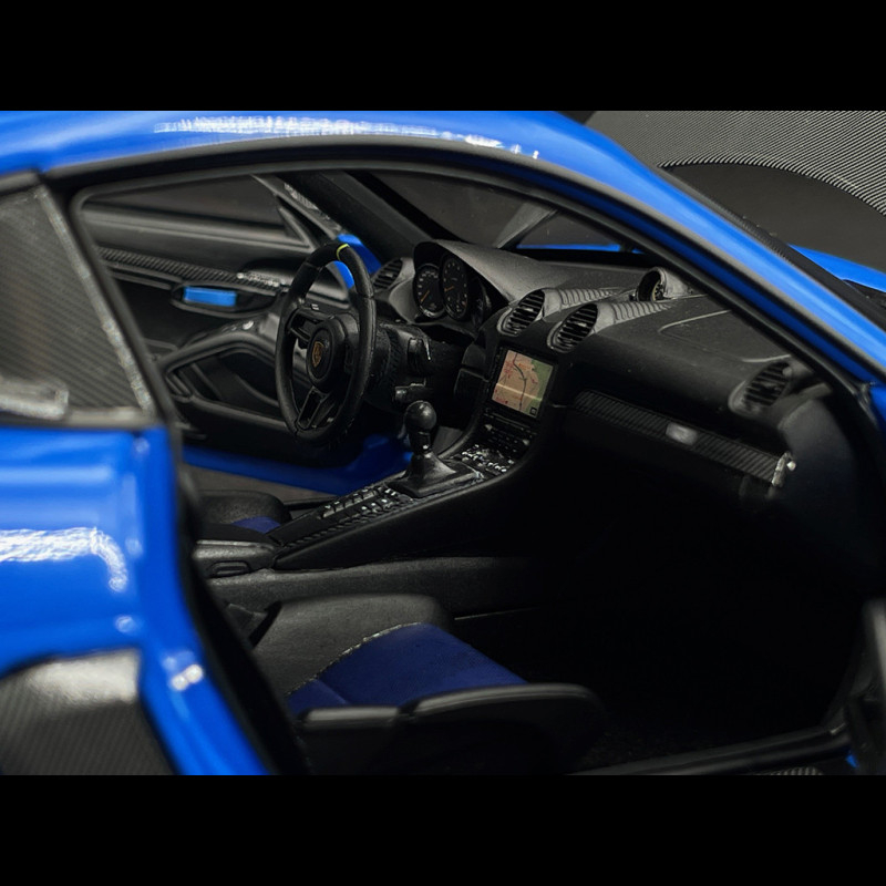 Porsche 718 Cayman GT4 RS Weissach Package 2024 Shark Blue 1/18 ...