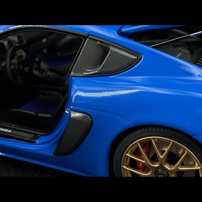 Porsche 718 Cayman GT4 RS Weissach Package 2024 Shark Blue 1/18 ...