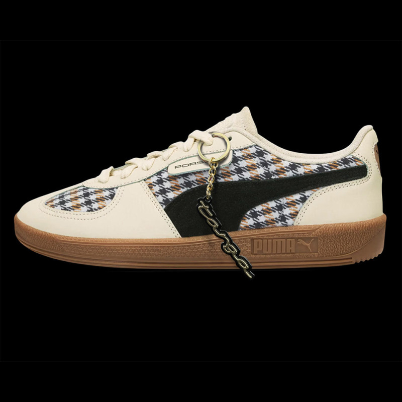 Porsche 911 Shoes Targa 60 years Palermo Puma Pepita Beige WAP115T60Y