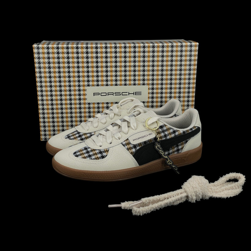 Porsche 911 Shoes Targa 60 years Palermo Puma Pepita Beige WAP115T60Y