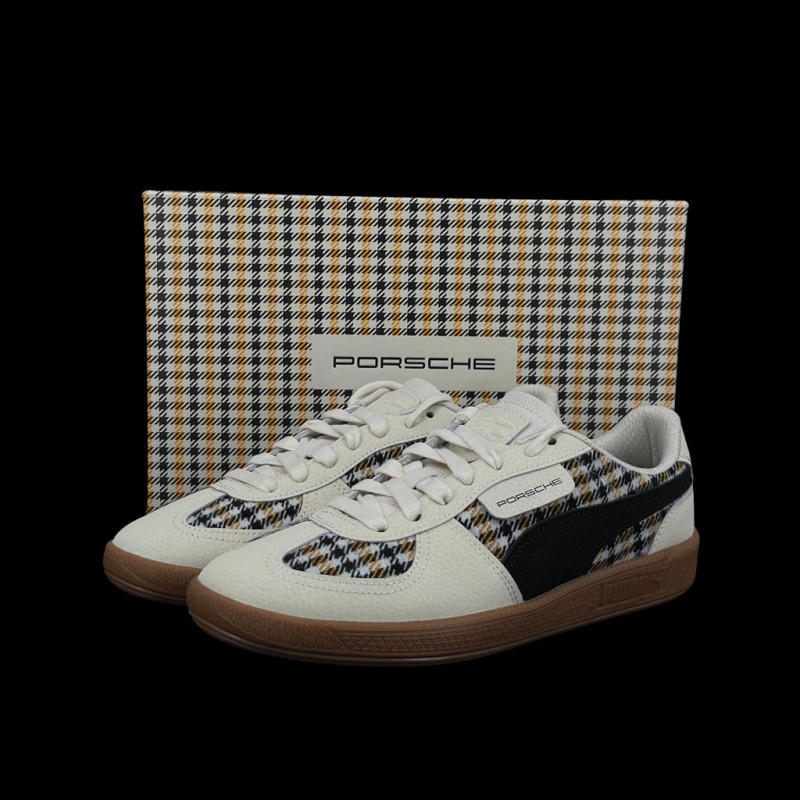 Porsche 911 Shoes Targa 60 years Palermo Puma Pepita Beige WAP115T60Y