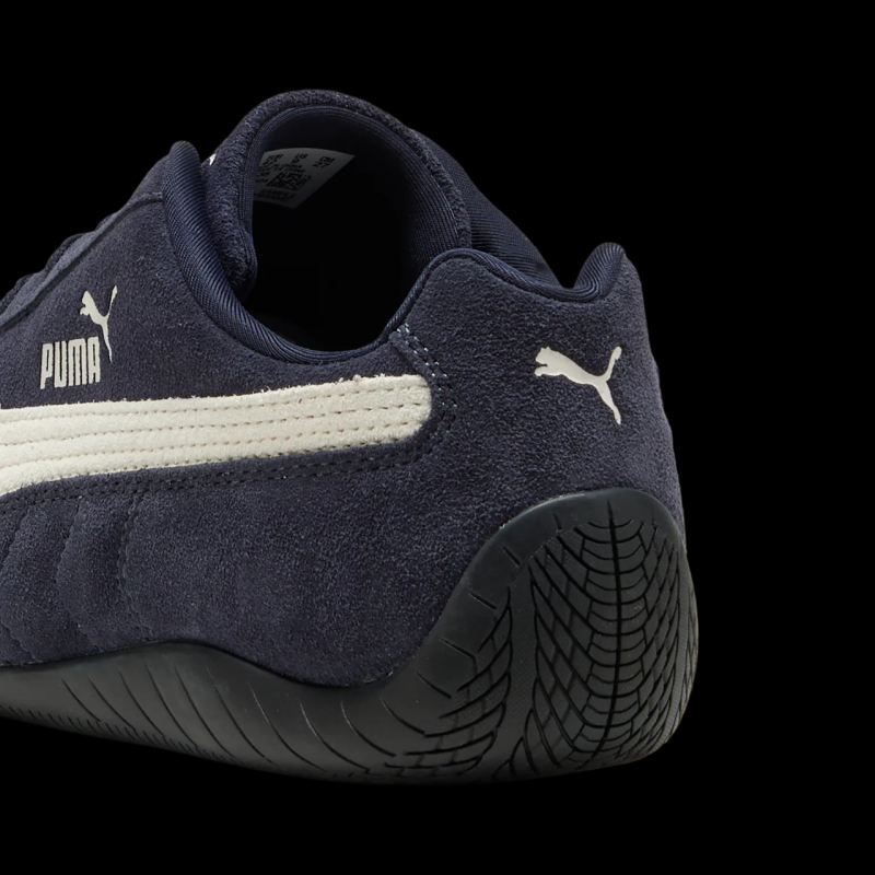 Speedcat Shoes Puma Sport Sneaker Navy Blue / White 398846-38 - unisex