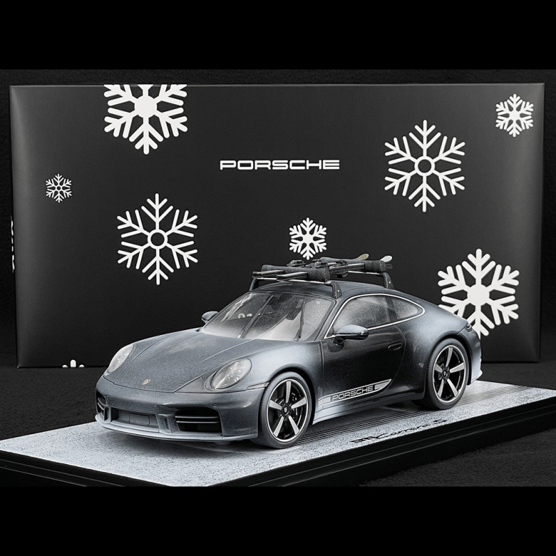 Porsche 911 Carrera S Type 992.2 2024 Black With Snow And Porsche Skis ...