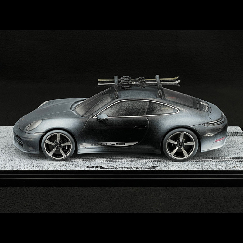 Porsche 911 Carrera S Type 992.2 2024 Black With Snow And Porsche Skis ...