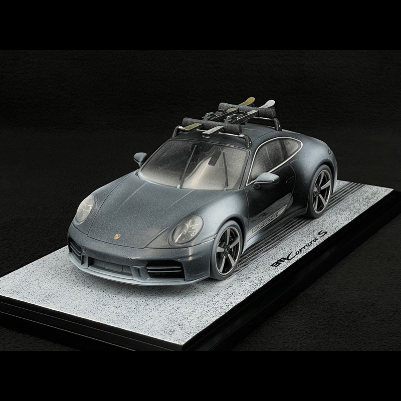 Porsche 911 Carrera S Type 992.2 2024 Black With Snow And Porsche Skis ...