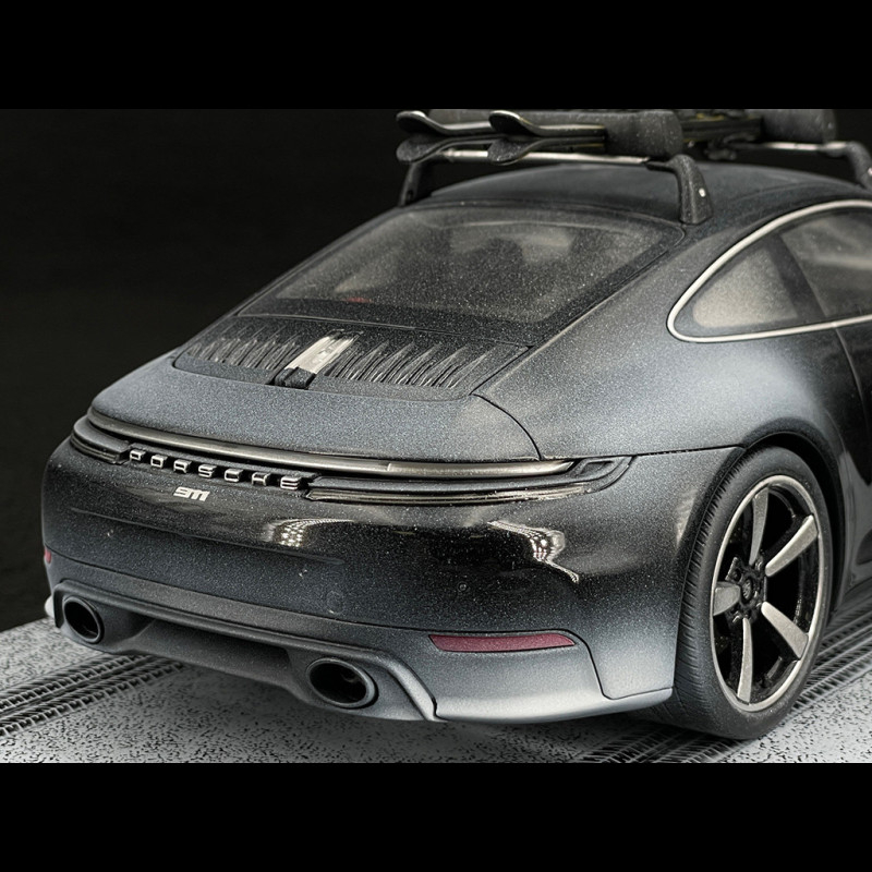 Porsche 911 Carrera S Type 992.2 2024 Black With Snow And Porsche Skis ...