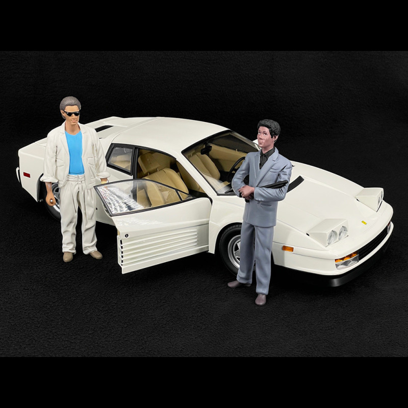 Trio Ferrari Testarossa Monospecchio 1984 White + Sonny And Rico ...