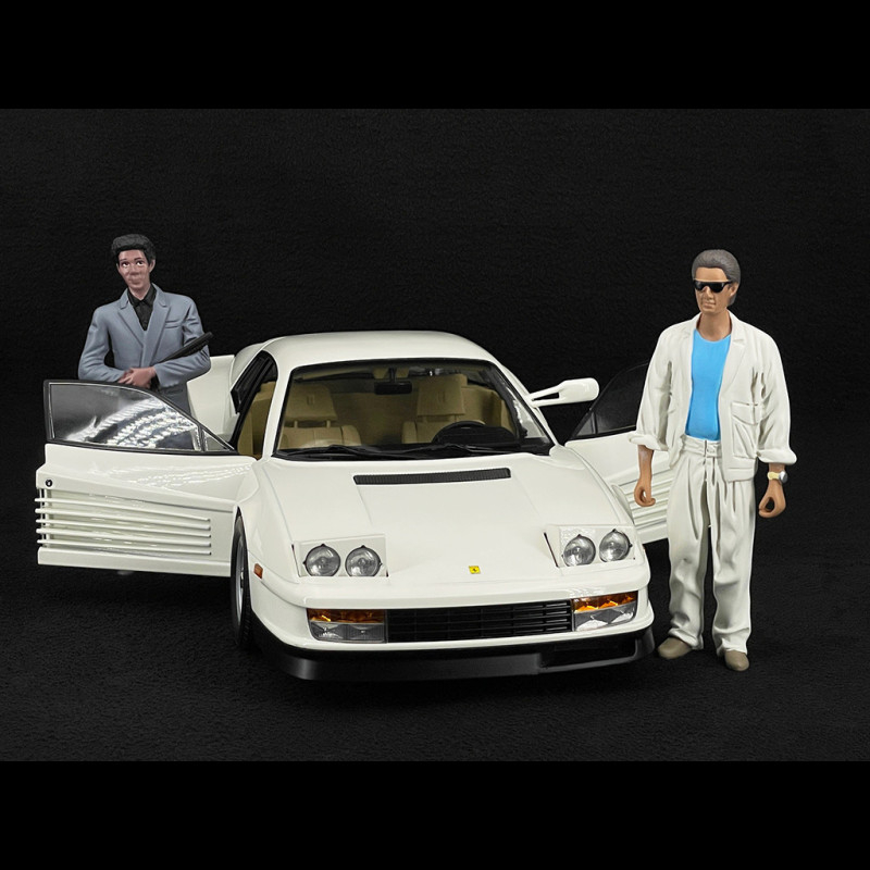 Trio Ferrari Testarossa Monospecchio 1984 White + Sonny And Rico ...