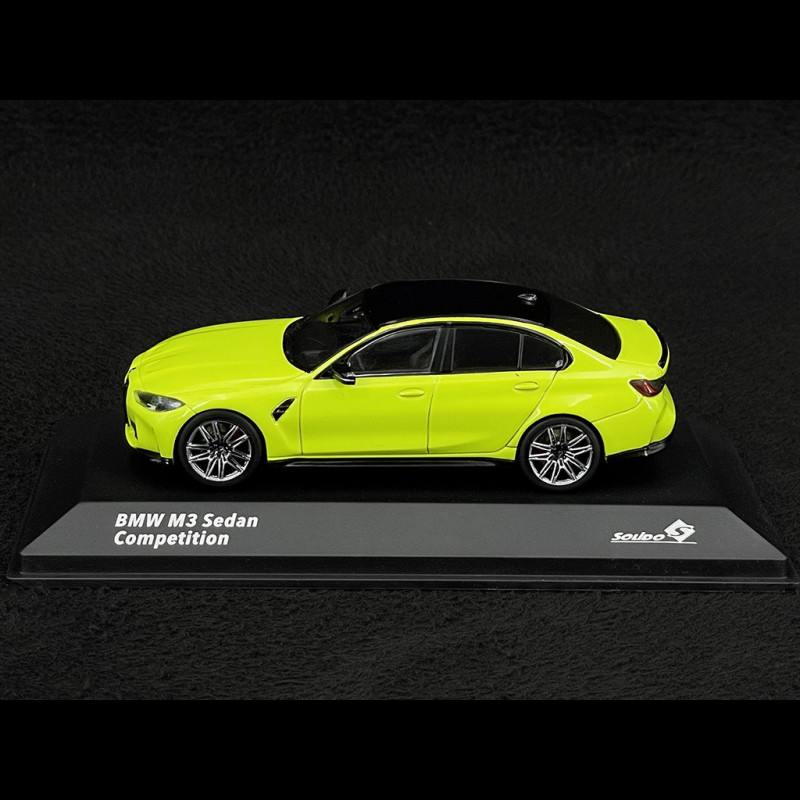 BMW M3 G80 Competition Sedan 2023 São Paulo Yellow 1/43 Solido S4315303