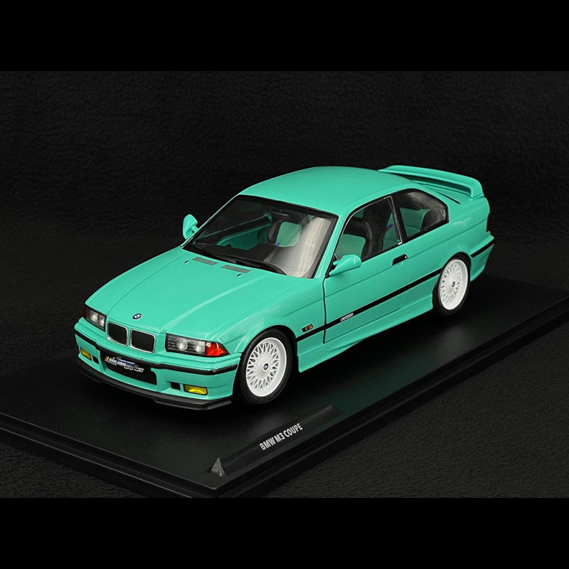 BMW M3 E36 Coupé 1991 Vert Menthe 1/18 Solido S1803916