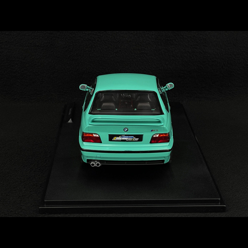 BMW M3 E36 Coupé 1991 Vert Menthe 1/18 Solido S1803916