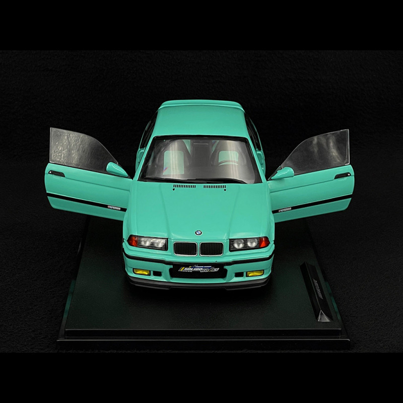 BMW M3 E36 Coupé 1991 Vert Menthe 1/18 Solido S1803916