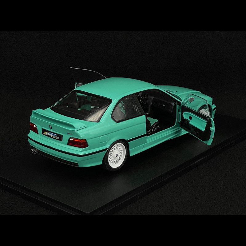 BMW M3 E36 Coupé 1991 Vert Menthe 1/18 Solido S1803916