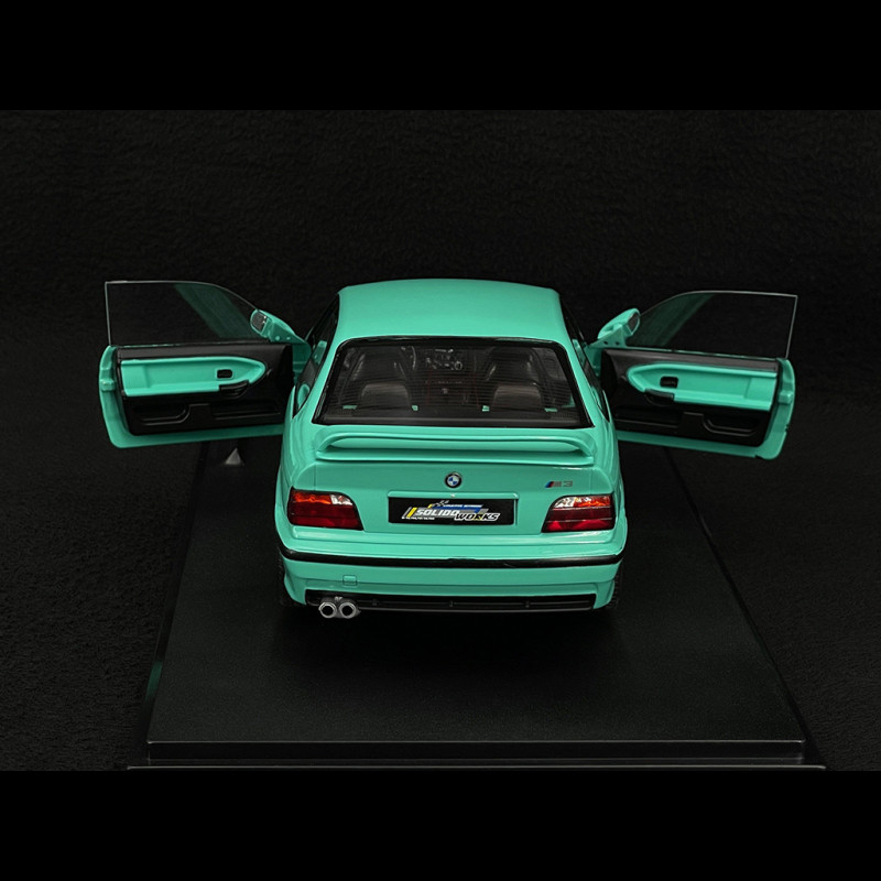 BMW M3 E36 Coupé 1991 Vert Menthe 1/18 Solido S1803916