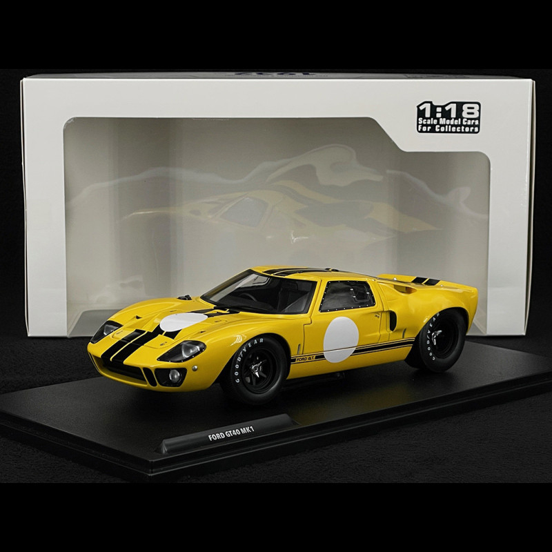 Ford GT40 MK1 1968 Yellow / Black 1/18 Solido S1803011