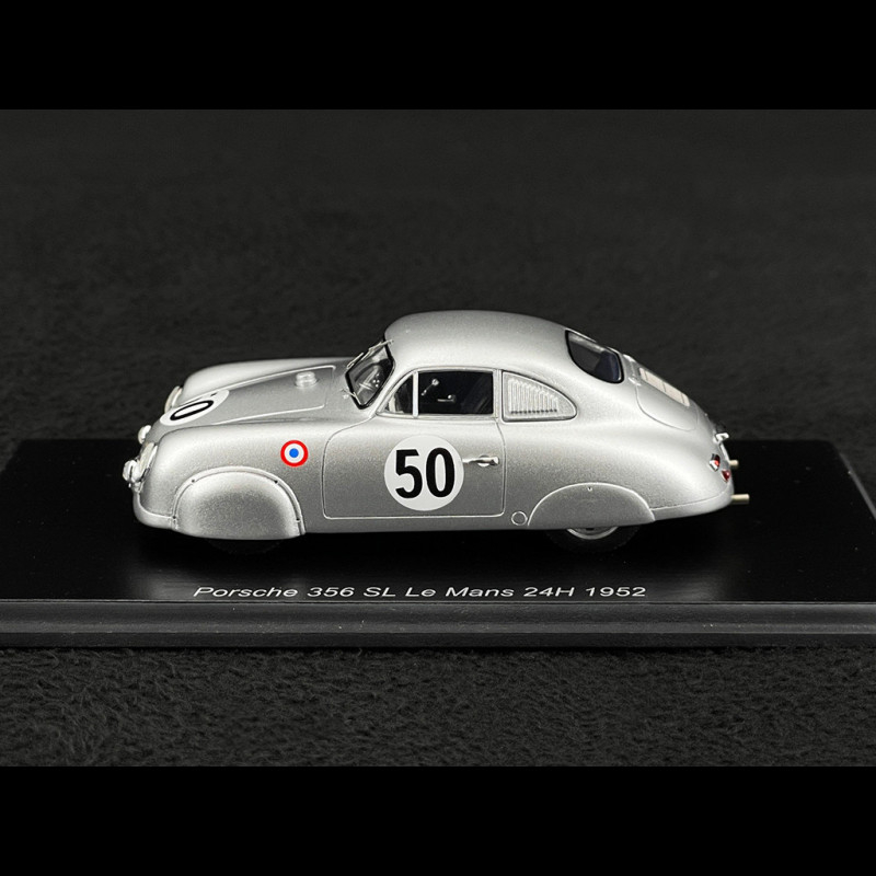 Porsche 356 SL n° 50 11ème 24h Le Mans 1952 1/43 Spark S9701