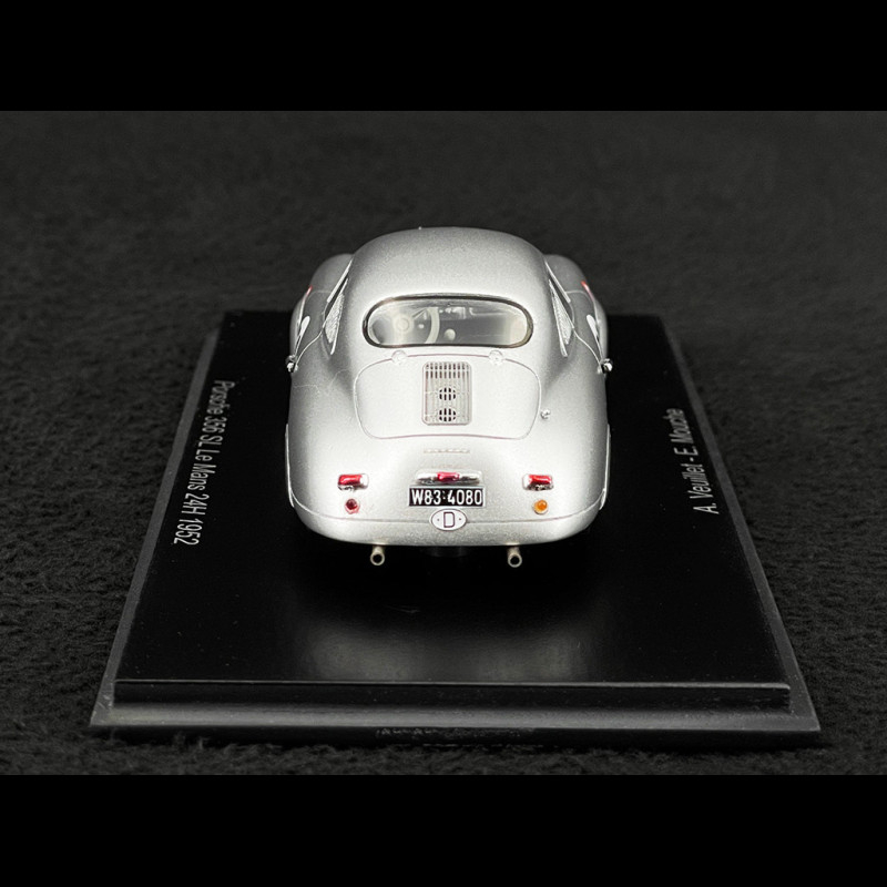 Porsche 356 SL n° 50 11ème 24h Le Mans 1952 1/43 Spark S9701