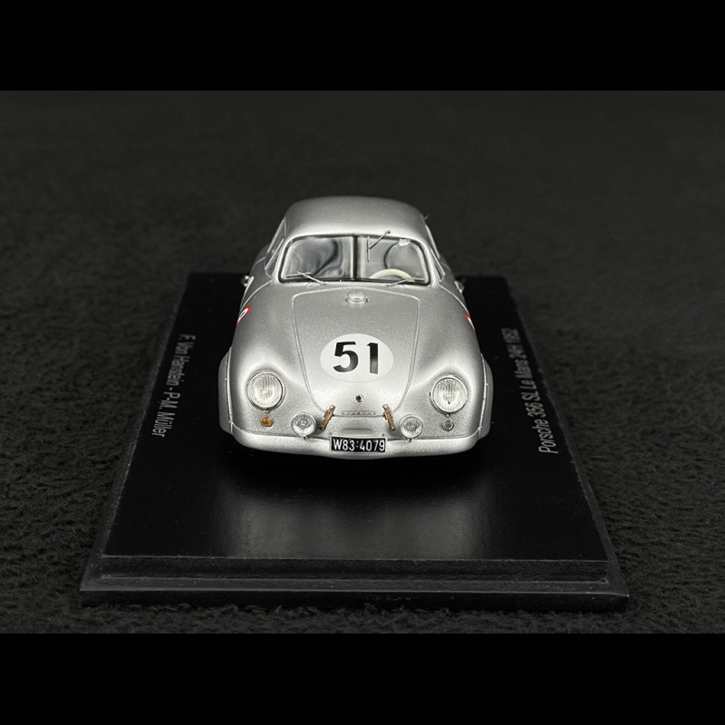 Porsche 356 SL n° 51 24h Le Mans 1952 1/43 Spark S9703