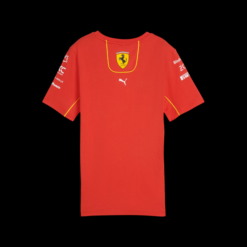 Ferrari T-shirt Puma F1 Team Leclerc / Hamilton Red 701228006-001 - women