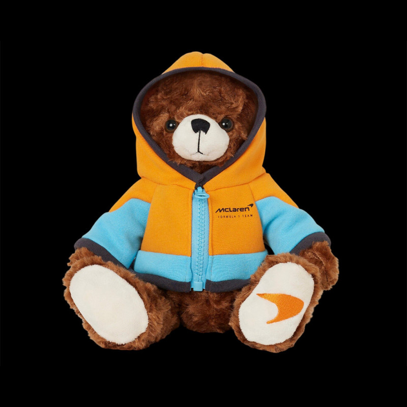 McLaren Teddy Bear F1 Mascot Norris Piastri Papaya Orange TU6826-076