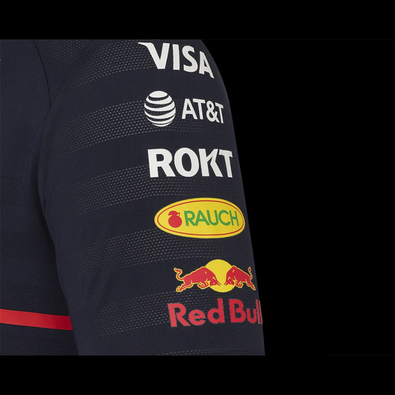 Polo Red Bull Racing F1 Team Collection Replica Bleu Nocturne TM9865AT ...