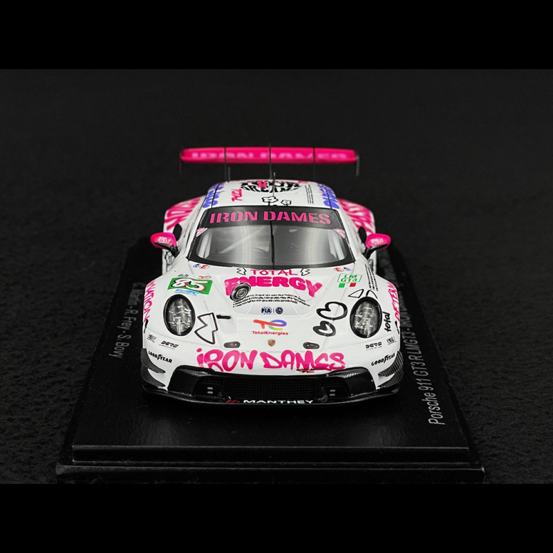 Porsche 911 GT3 R LMGT3 n° 85 Iron Dames 24h Le Mans 2025 1/43 Spark S9302