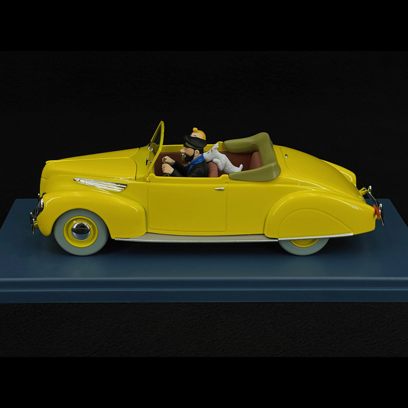 Tintin Captain Haddock's Convertible - The Seven Crystal Balls - Yellow ...