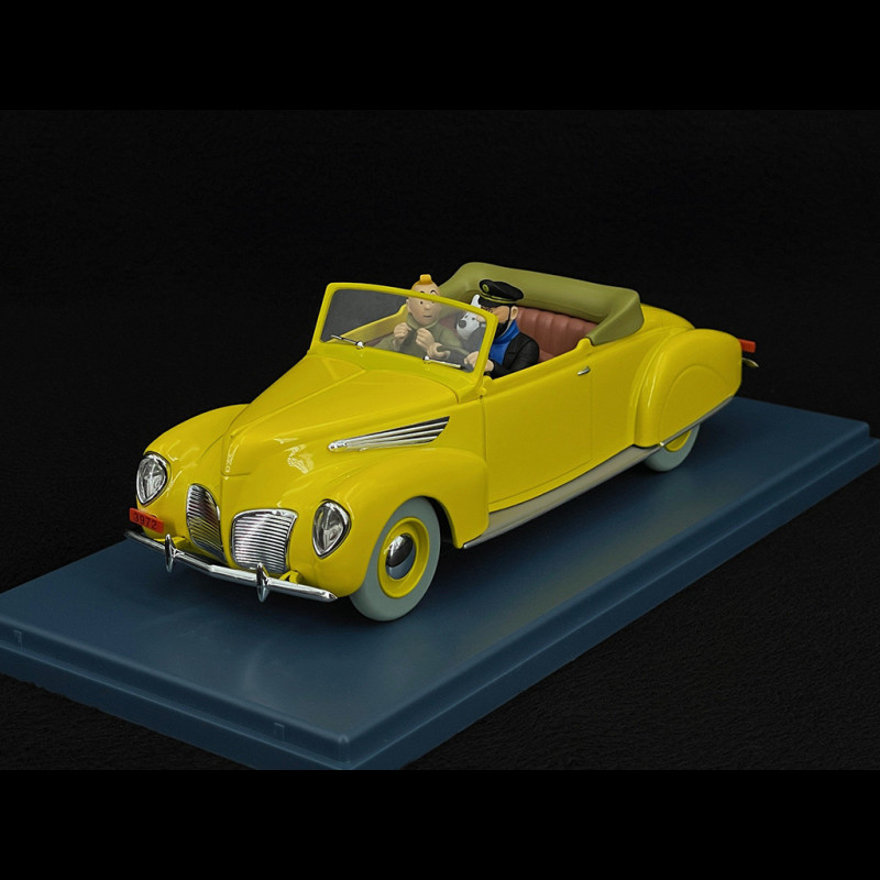 Tintin Captain Haddock's Convertible - The Seven Crystal Balls - Yellow ...