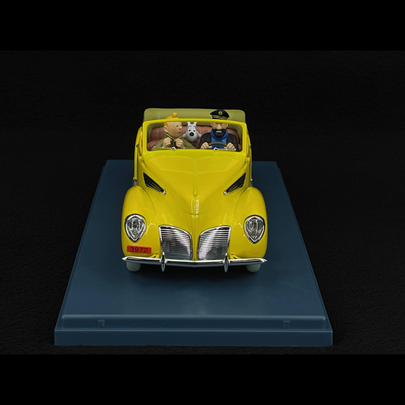 Tintin Captain Haddock's Convertible - The Seven Crystal Balls - Yellow ...