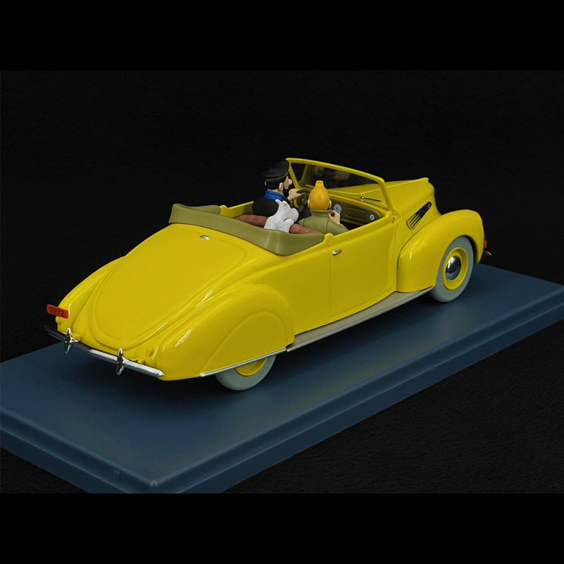 Tintin Captain Haddock's Convertible - The Seven Crystal Balls - Yellow ...