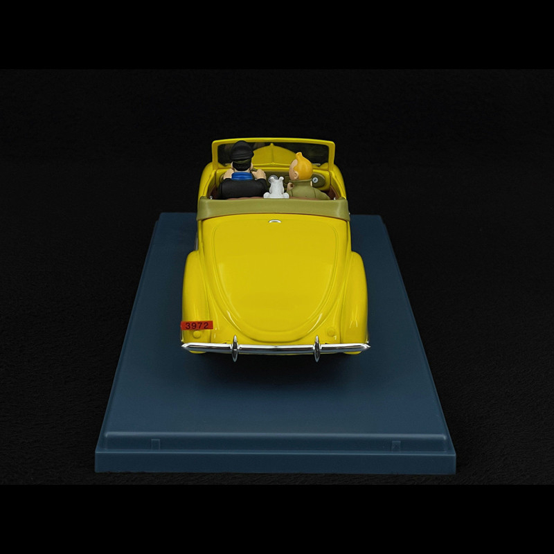 Tintin Captain Haddock's Convertible - The Seven Crystal Balls - Yellow ...
