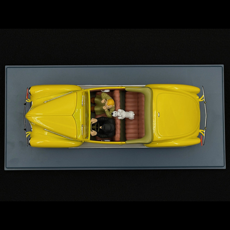 Tintin Captain Haddock's Convertible - The Seven Crystal Balls - Yellow ...