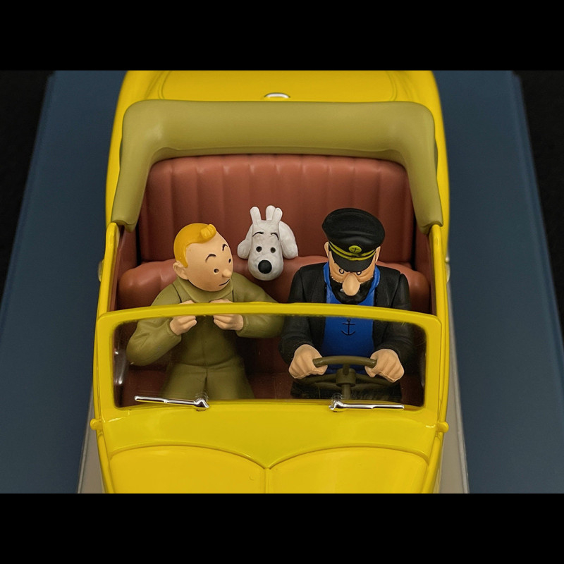 Tintin Captain Haddock's Convertible - The Seven Crystal Balls - Yellow ...