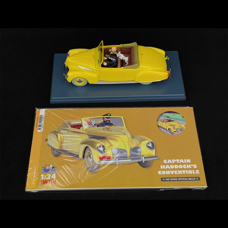 Tintin Captain Haddock's Convertible - The Seven Crystal Balls - Yellow ...