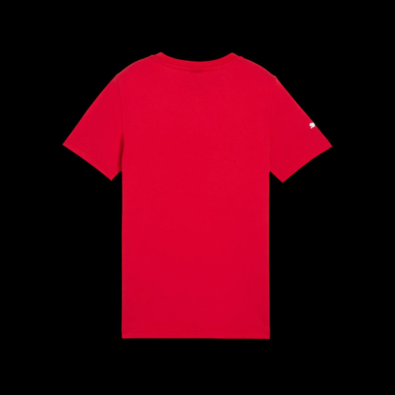 T-shirt Ferrari F1 Team Puma Ecusson Rouge 630435-02 - Enfant