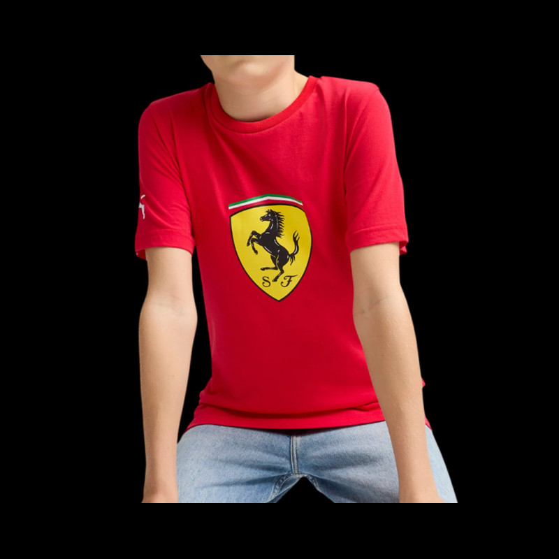 Ferrari T-shirt F1 Team Puma Ecusson Red 630435-02 - Kids