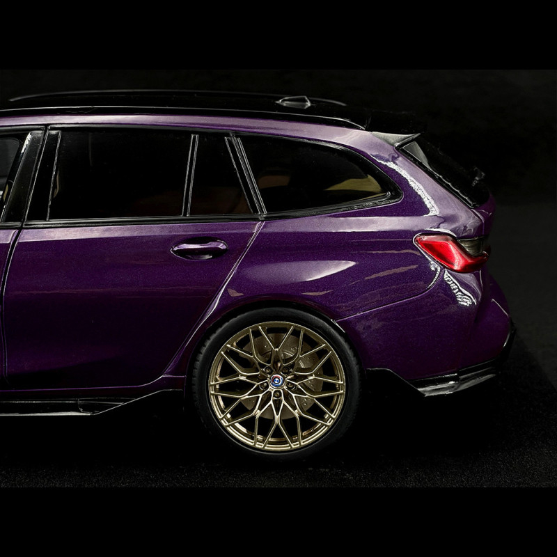 BMW M3 G81 Touring Performance 2024 Twilight Purple Pear 1/18 Solido ...