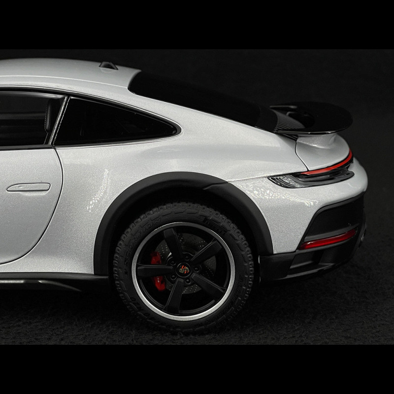 Porsche 911 Dakar Type 992 2023 Gris Glace Métallisé 1/18 Norev 187242