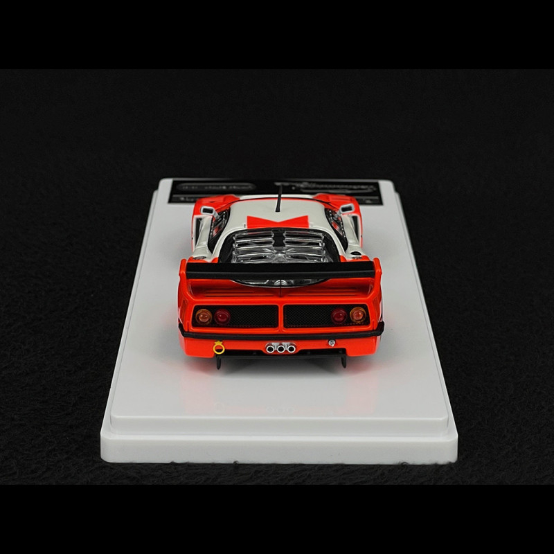 Ferrari F40 LM With Black Rims 1996 Red / White 1/43 Tecnomodel TM43-67D