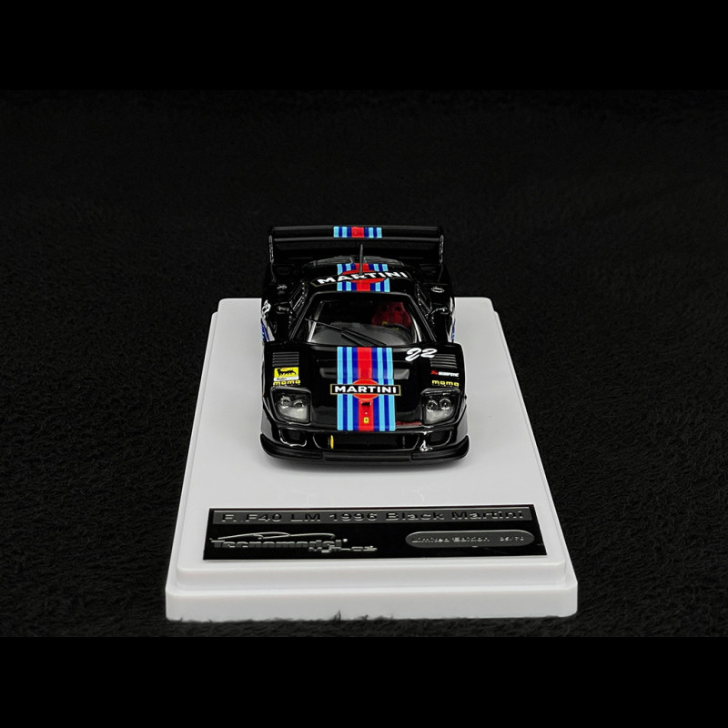 Ferrari F40 LM Press Version Martini With Gold Rims 1996 Black 1/43 ...