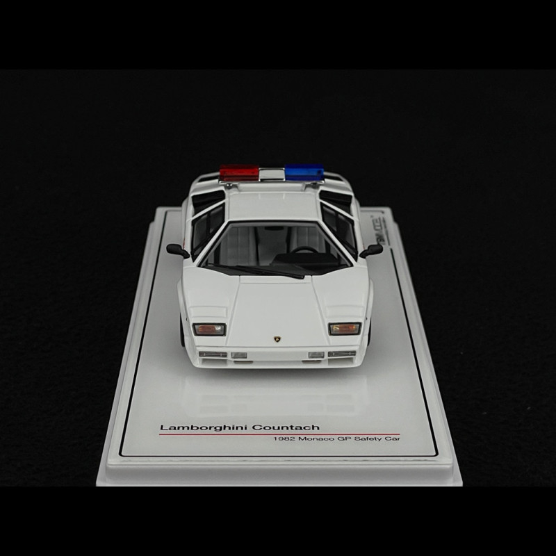 Lamborghini Countach Safety Car Monaco GP 1982 White 1/43 TSM Models ...
