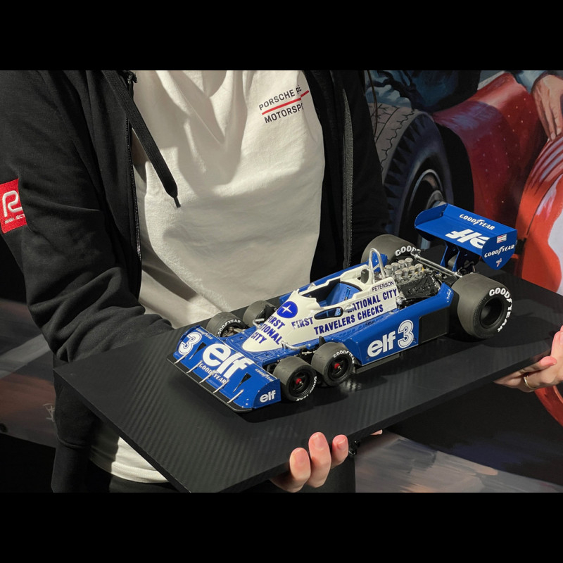 Ronnie Peterson Tyrrell P34 n° 3 GP Monaco 1977 F1 1/12 TSM Models TSM120012