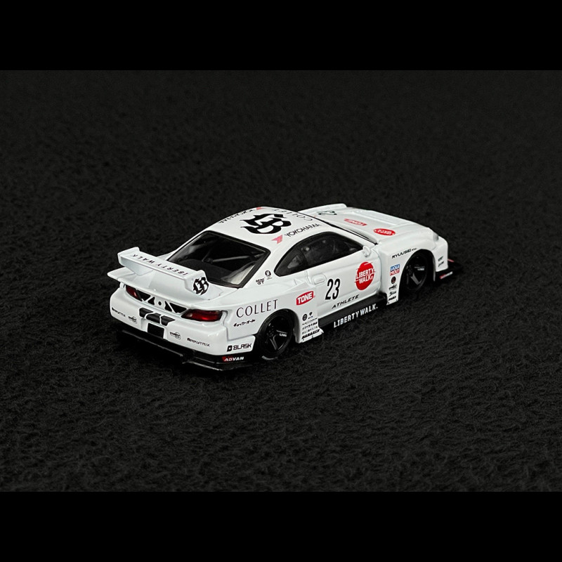 Nissan Silvia S15 LB-Super Silhouette Athlete 2024 Blanc 1/64 Mini GT ...