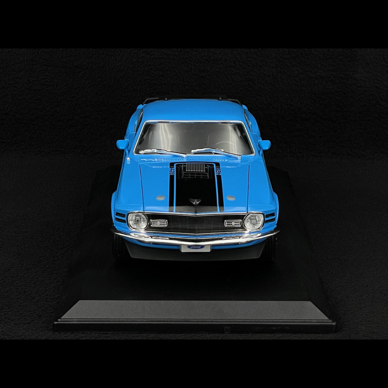 Ford Mustang Mach 1 1970 Blue 1/18 Maisto MAI31453BL